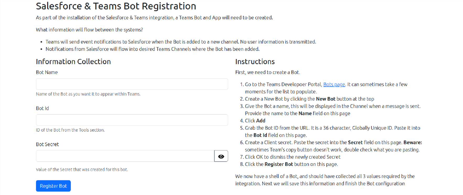 Getting Started - Create Bot in Teams - Cyfuno Labs